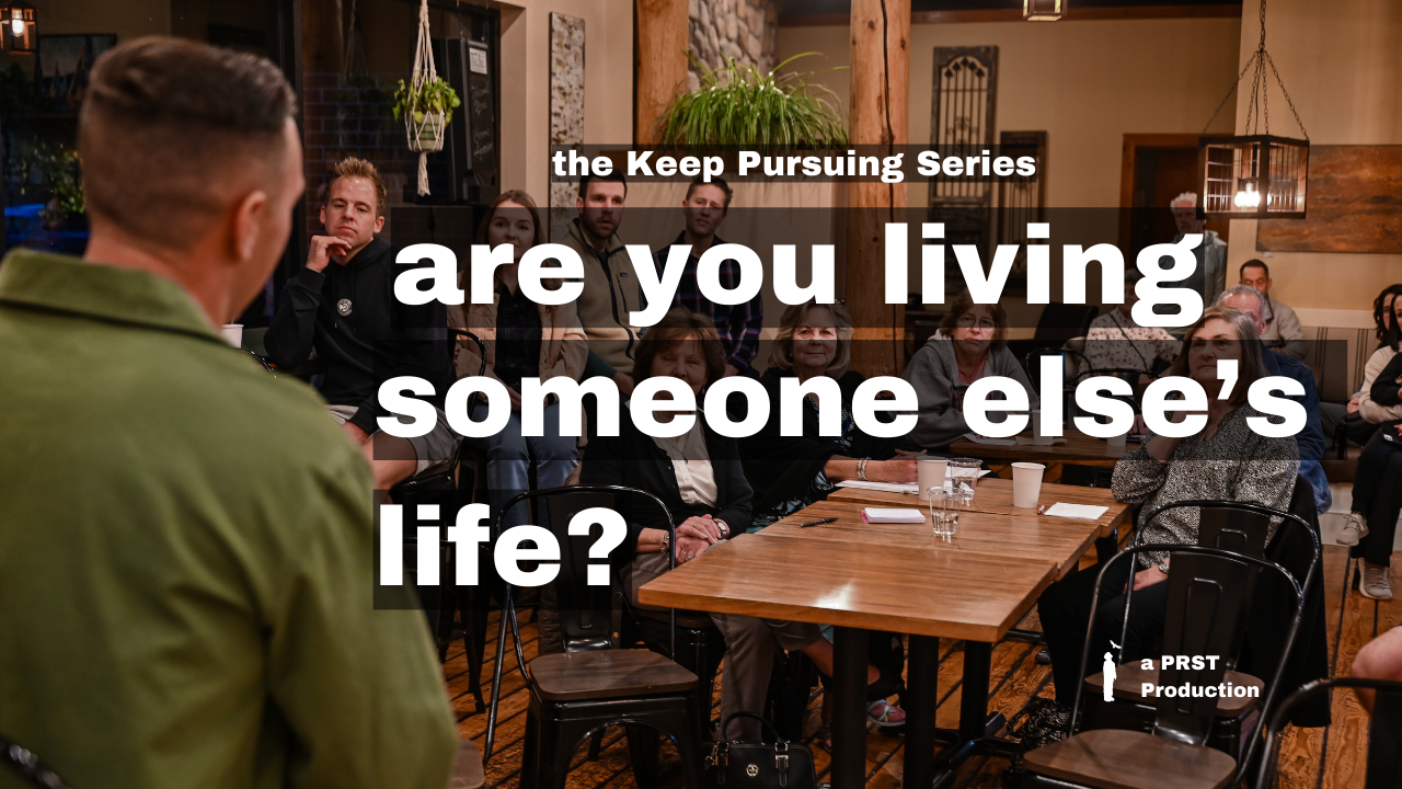 Are You Living Someone Else's Life-The Keep Pursuing Series - All About ...